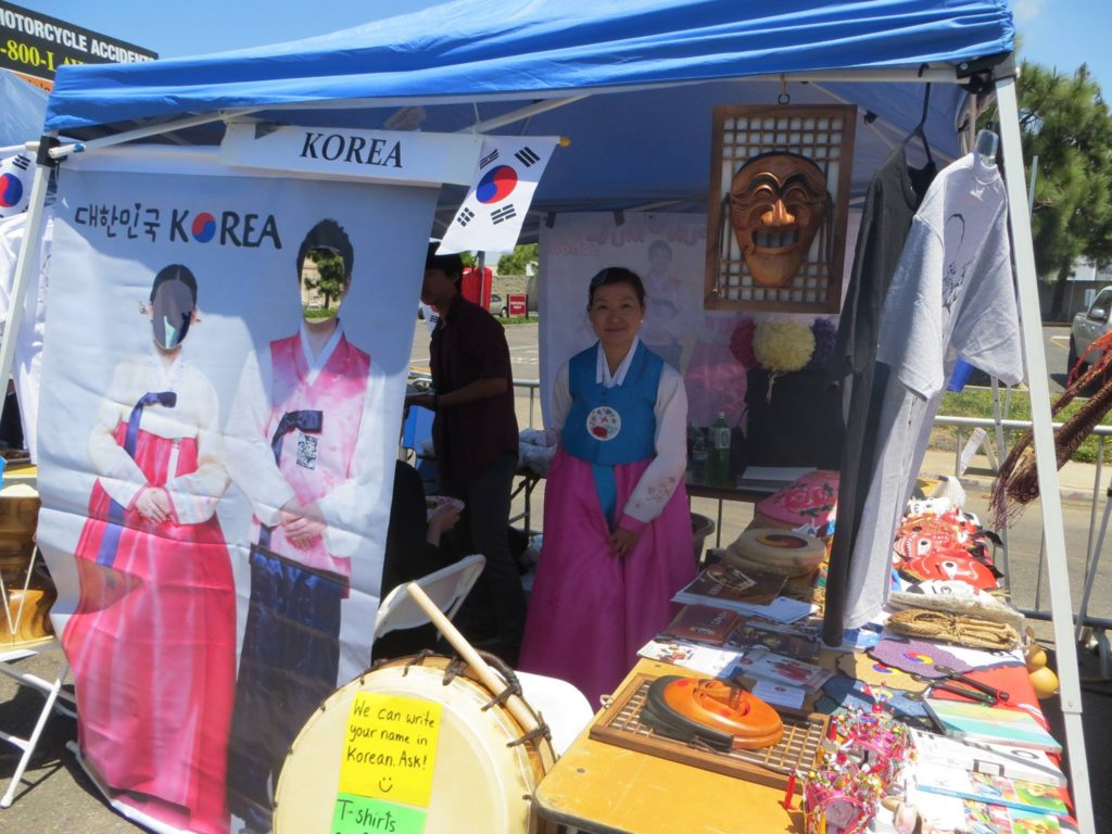 Culture Booths – San Diego Korean Pungmul Institute | 샌디에고 한국 풍물학교
